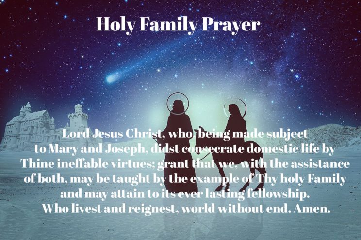 Pray for the Feast of the Holy Family - The Southern Cross