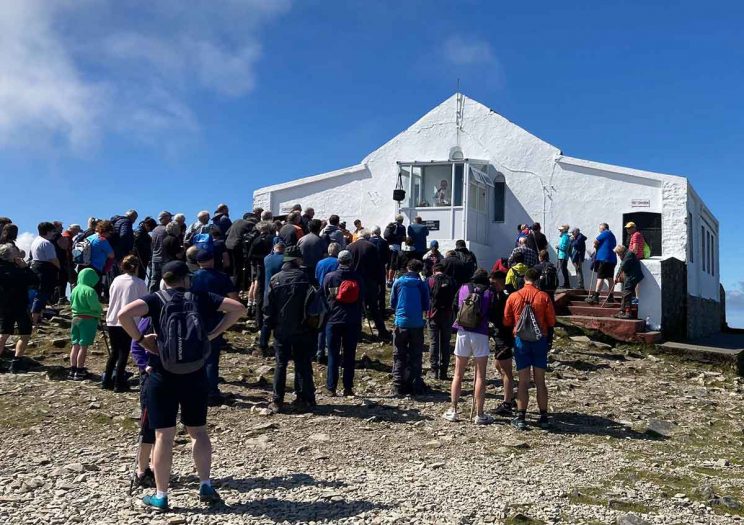 For first time since pandemic, pilgrims hike Ireland's holiest mountain ...