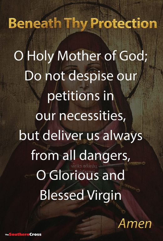 Feast of the Most Holy Name of Mary - The Southern Cross