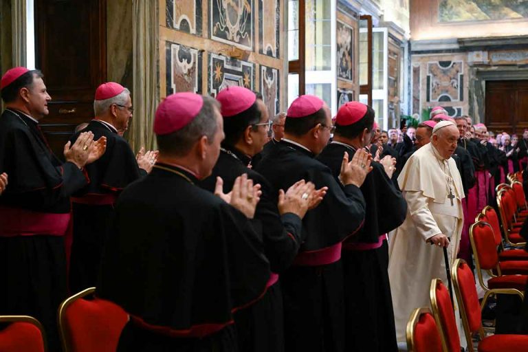Pope Meets New Bishops on Formation Course - The Southern Cross