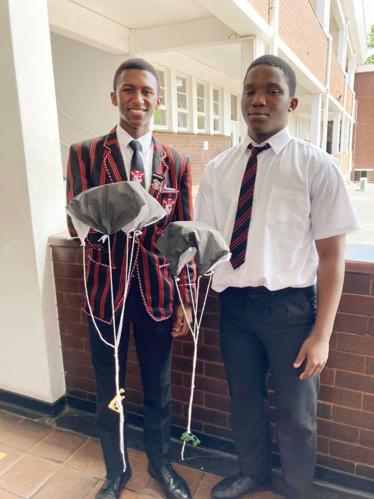 Holy Family College History Class Makes Parachutes - The Southern Cross