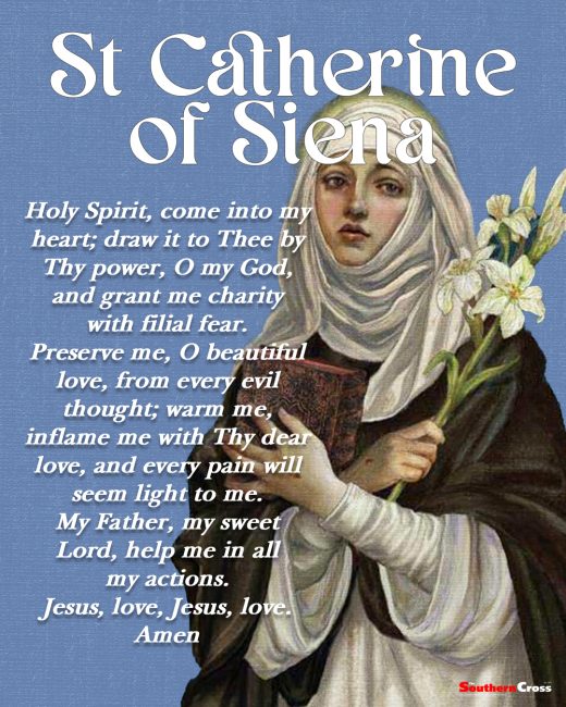 St Catherine of Siena Prayer - The Southern Cross
