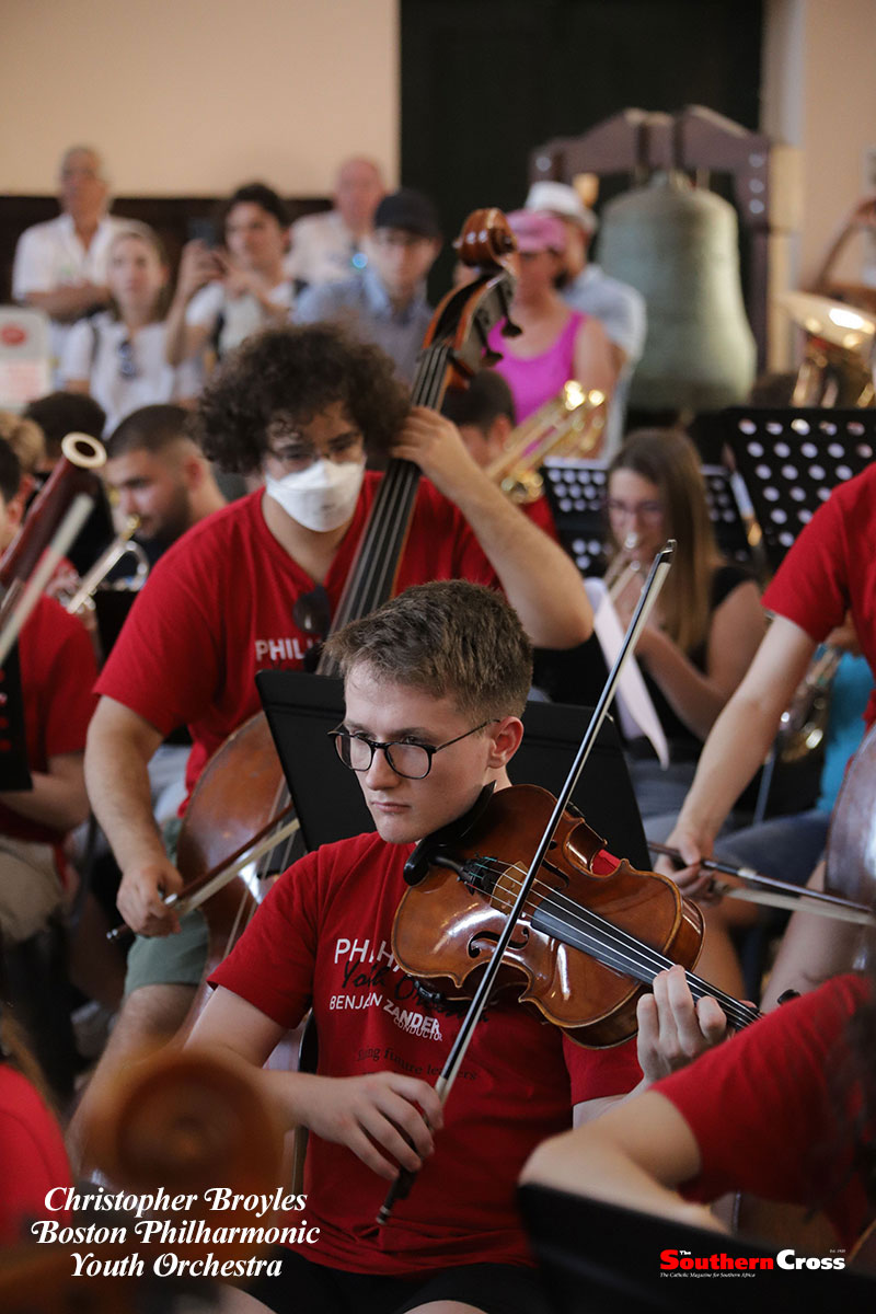 The Boston Philharmonic Youth Orchestra Plays Regina Mundi Church - The ...