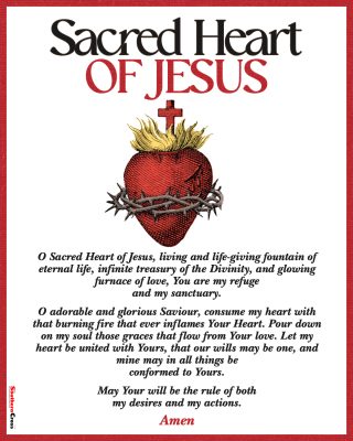 Sacred Heart of Jesus Prayer - The Southern Cross