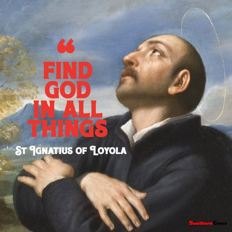 Three Words of St Ignatius - The Southern Cross