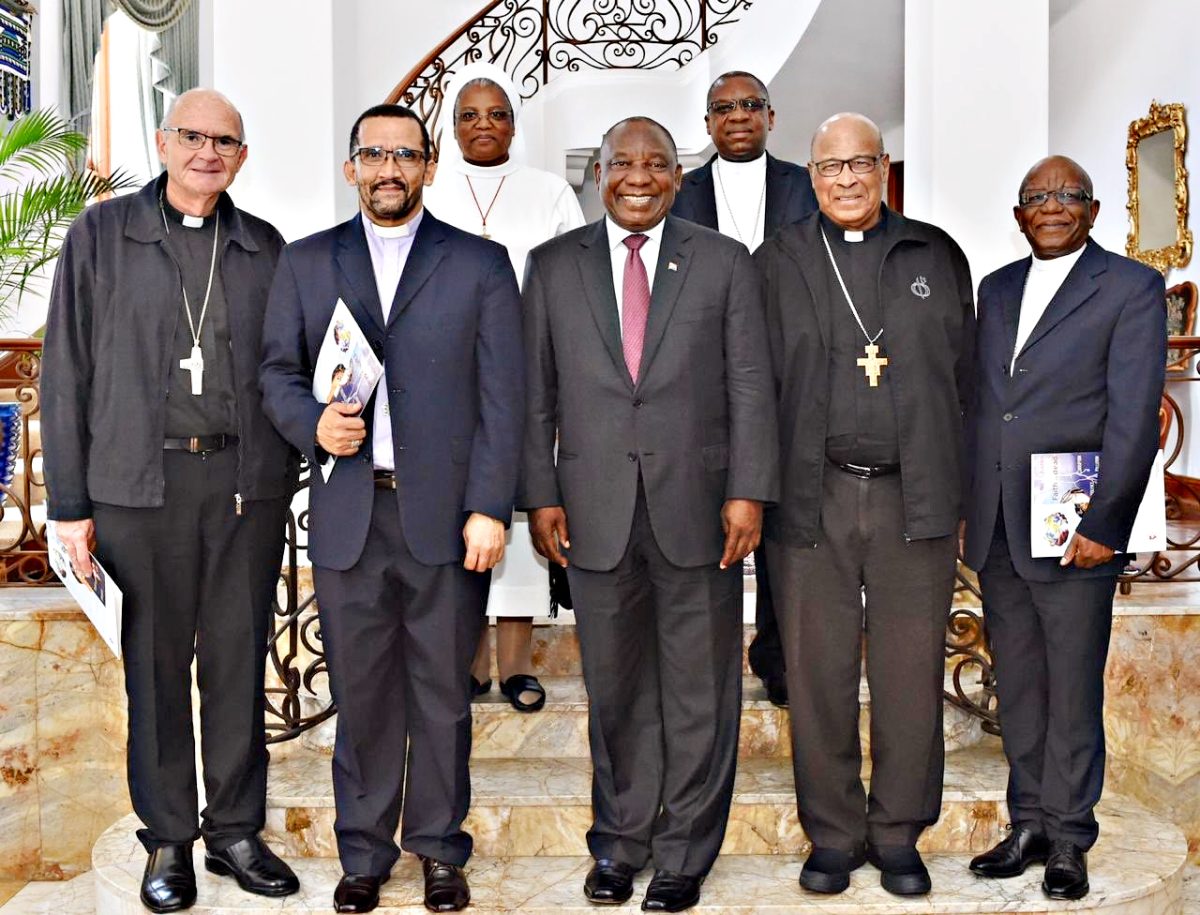 President Cyril Ramaphosa Congratulates Cardinal-Elect Stephen Brislin ...