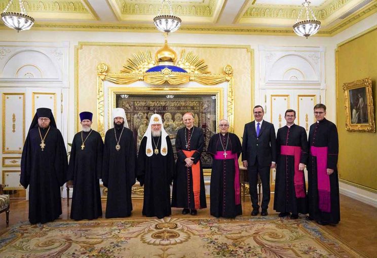 Our churches must serve peace, Russian Orthodox leader tells cardinal ...