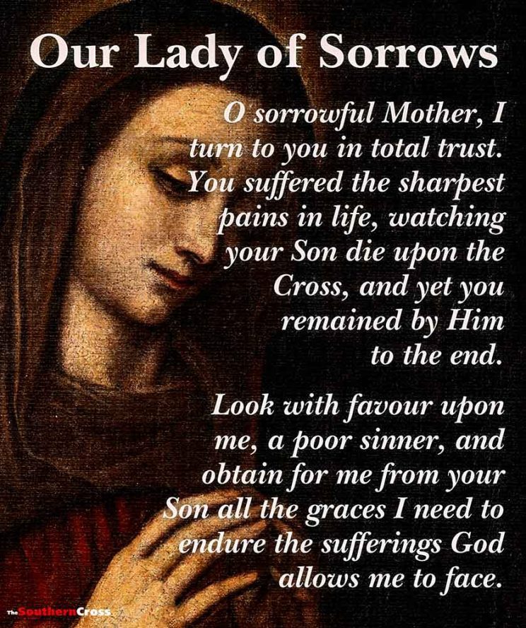 Our Lady of Sorrows - The Southern Cross