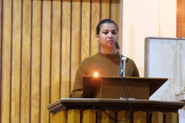 Funeral of Gillian Malouw-Hector at St John the Evangelist in Fish Hoek ...