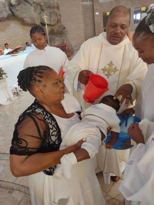Baptism and First Holy Communion at Most Holy Redeemer, Mmakau Village ...