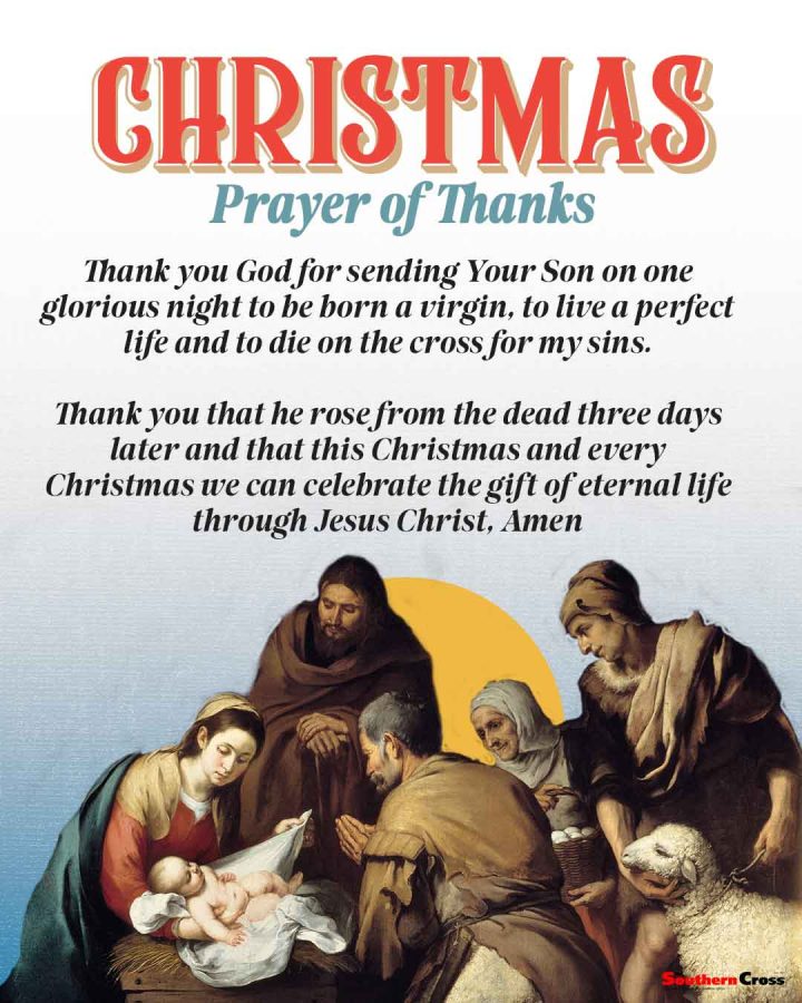 Christmas Prayer of Thanks - The Southern Cross