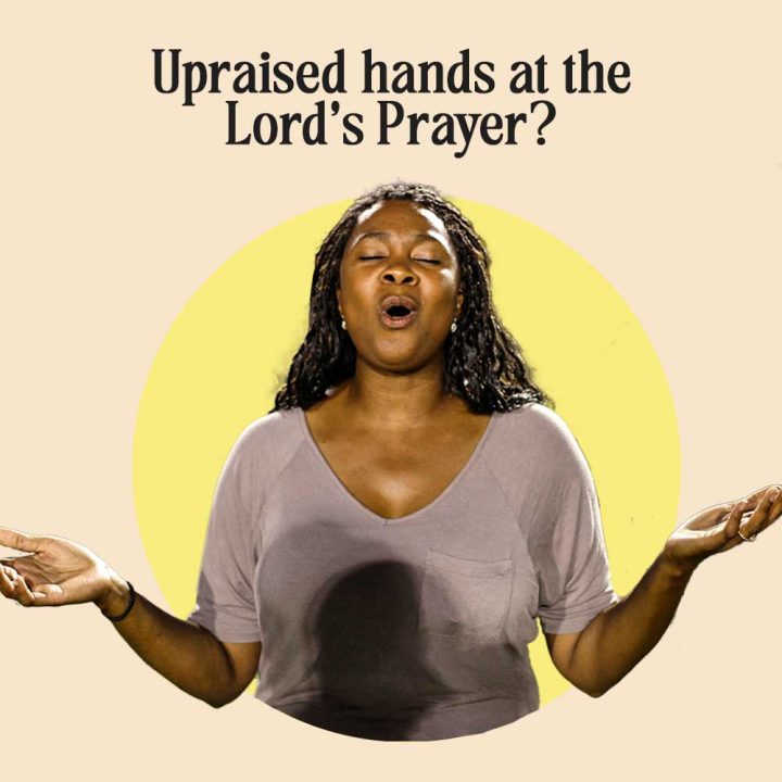 Upraised Hands at Lord’s Prayer: Is there a rule? - The Southern Cross