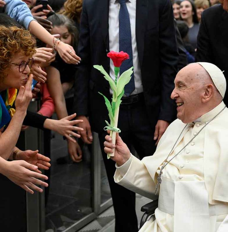 A better world can't be built lying on the couch, pope tells children ...