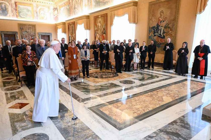 Pope: Science that serves humanity is in harmony with faith - The ...