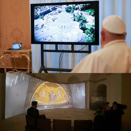 Vatican, Microsoft unveil AI-generated 'digital twin' of St Peter's ...