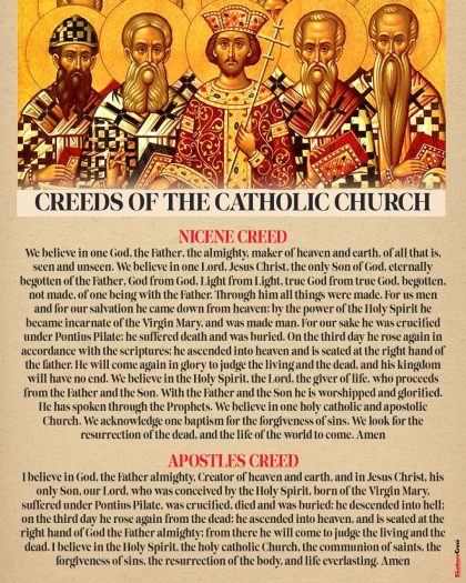 Why Do We Say Different Creeds At Mass? - The Southern Cross