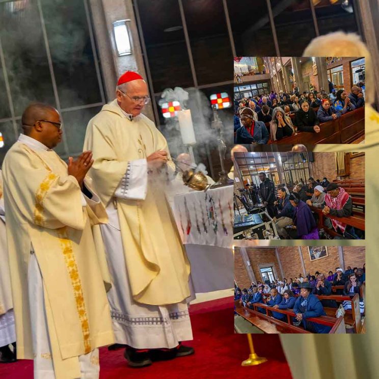 Cardinal Stephen Brislin leads Memorial Mass for Pope before heading to ...