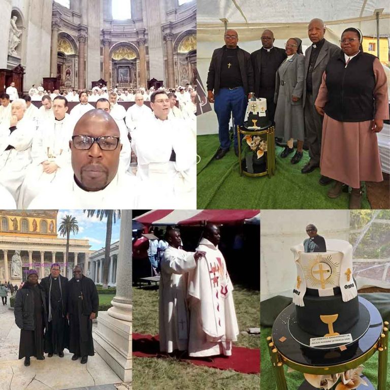 Fr Suoane Julius Letsoela OMI Celebrates a Decade of Priesthood - The ...