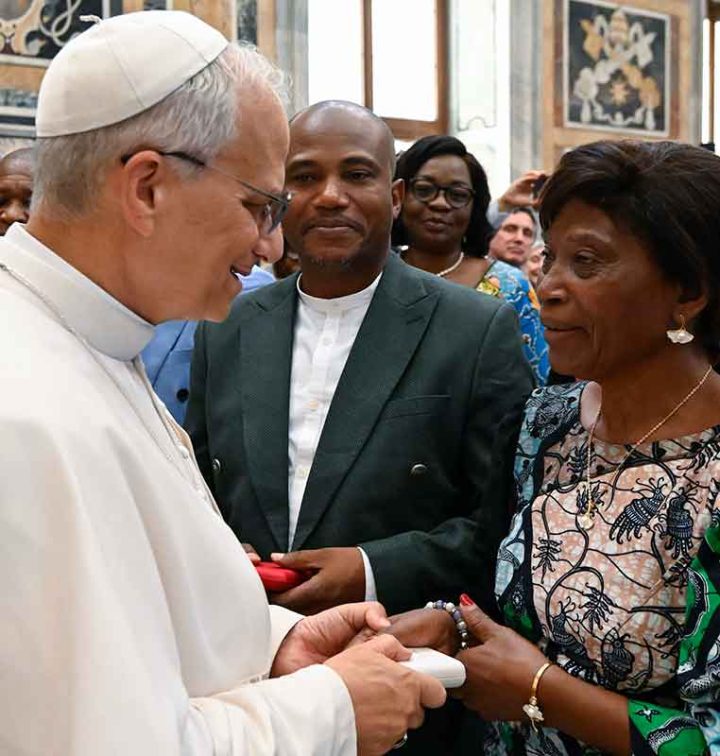 Pope Meets Newly-Beatified Floribert Bwana Chui's Mother - The Southern ...