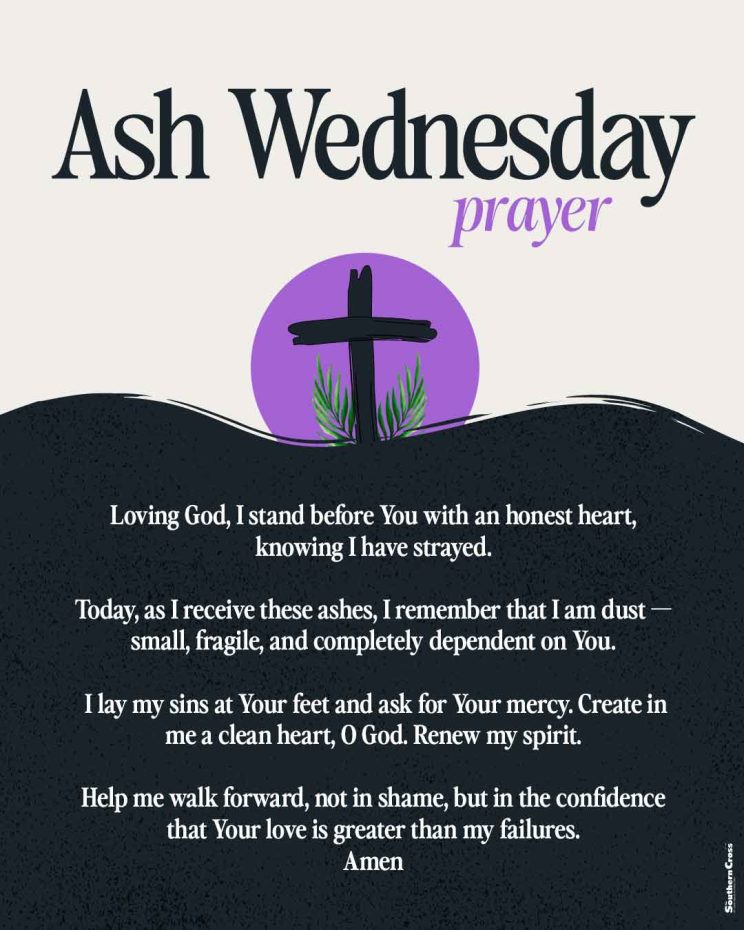 Ash Wednesday – The Southern Cross